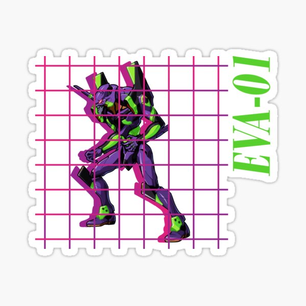 "EVA 01" Sticker for Sale by barts48 | Redbubble