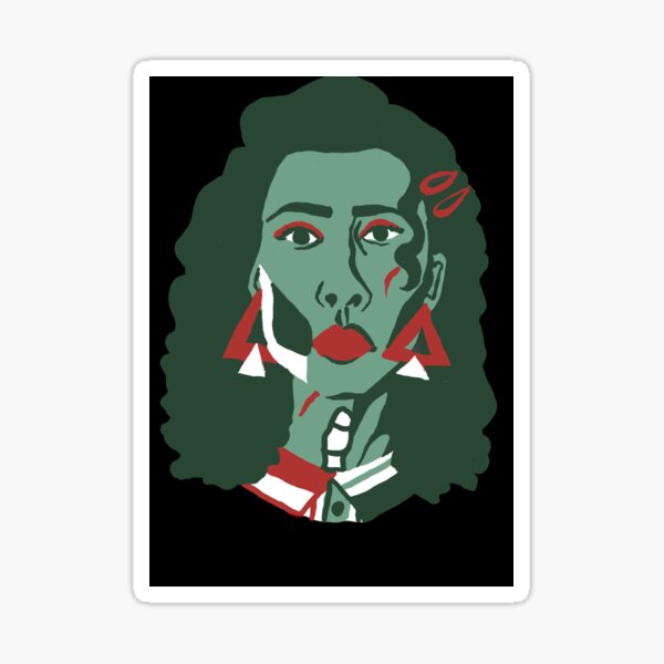 "Hi hungry, I'm dead." Sticker for Sale by Belladoodlez | Redbubble