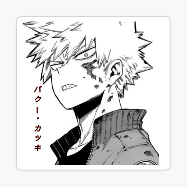 "Bakugo Katsuki" Sticker by WolFi-Shop | Redbubble