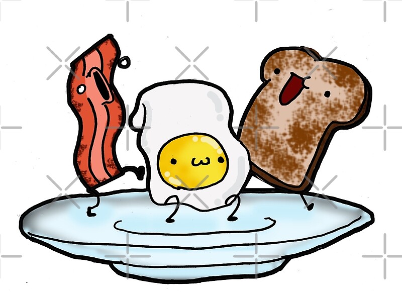 "Breakfast Dance" by Benlovesbacon | Redbubble