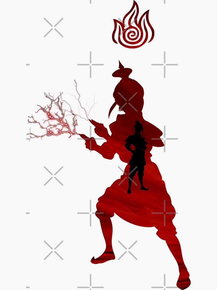 "Azula - Avatar the Last Airbender" Sticker for Sale by Blason | Redbubble