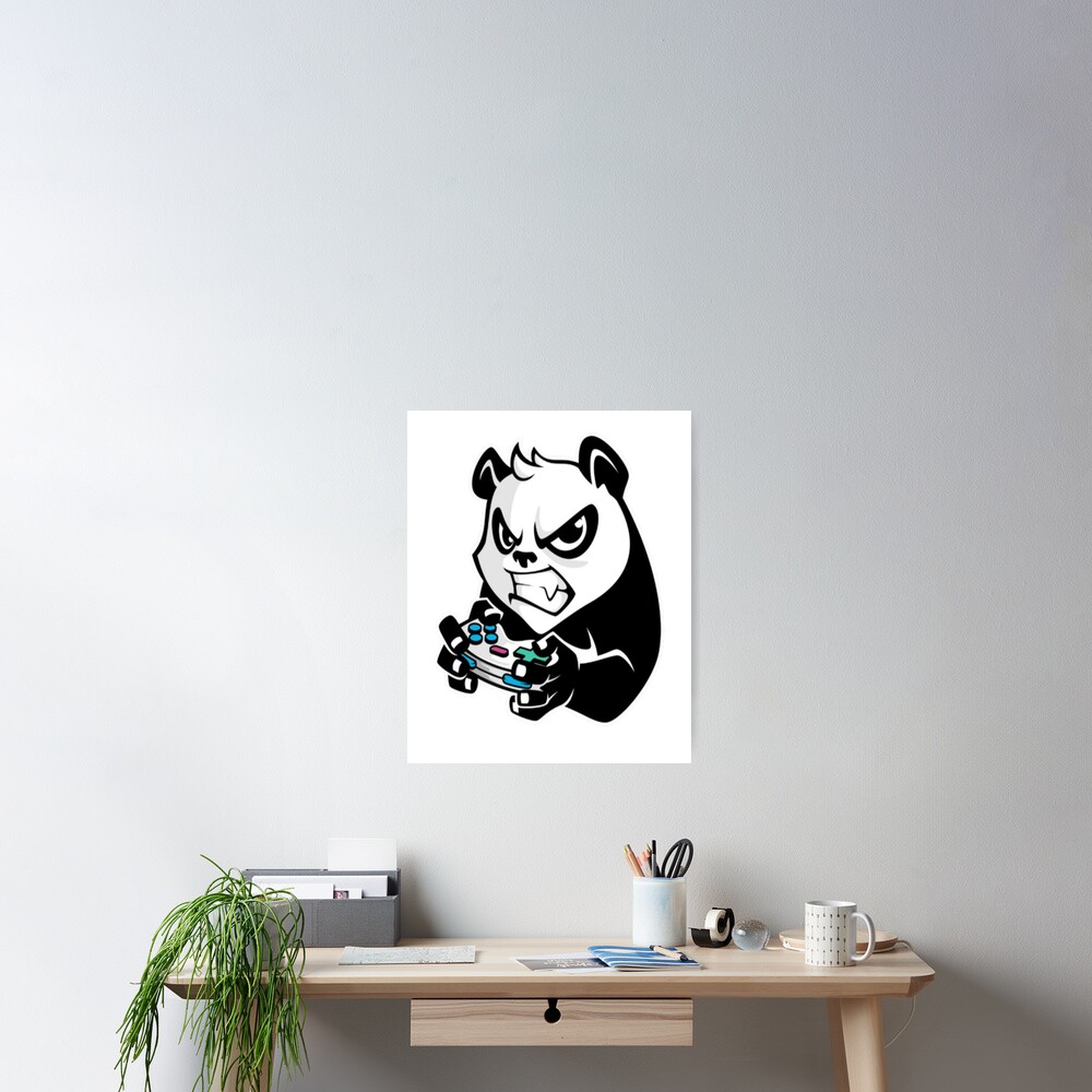 "Angry gamer" Poster by Otitidanny | Redbubble