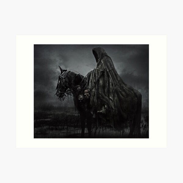 "nazgul- Witch-king of Angmar" Art Print for Sale by haraoui32 | Redbubble