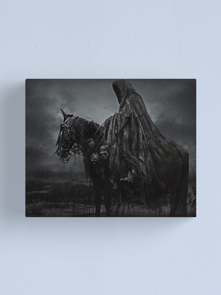 "nazgul- Witch-king of Angmar" Canvas Print by haraoui32 | Redbubble