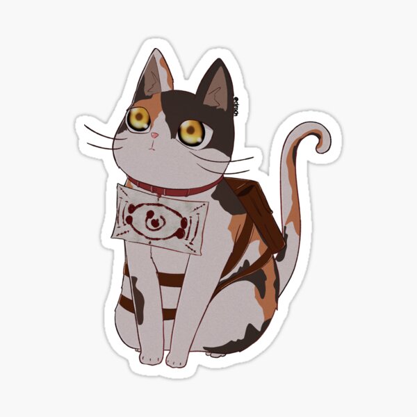 "Chachamaru - Eyes Opened" Sticker for Sale by RachL | Redbubble