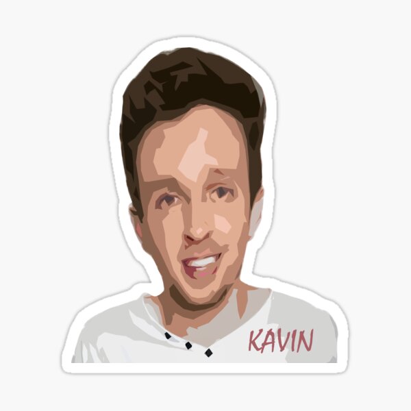 "Call Me Kevin Classic art" Sticker by ABHI-ART | Redbubble