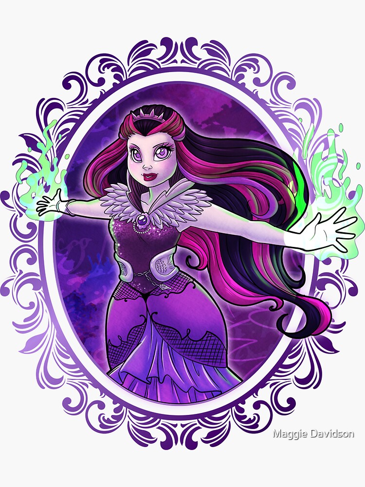 "Raven Queen" Sticker by reidavidson | Redbubble