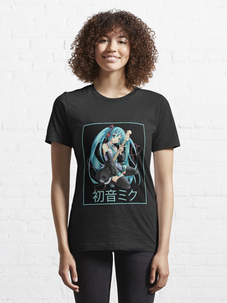 "Hatsune Miku | 初音ミ-" T-shirt for Sale by Animeheros | Redbubble ...