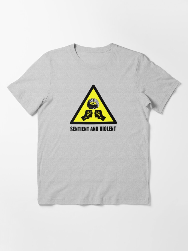 "Sentient and Violent - SCP Sign" T-shirt by Shadow2403 | Redbubble