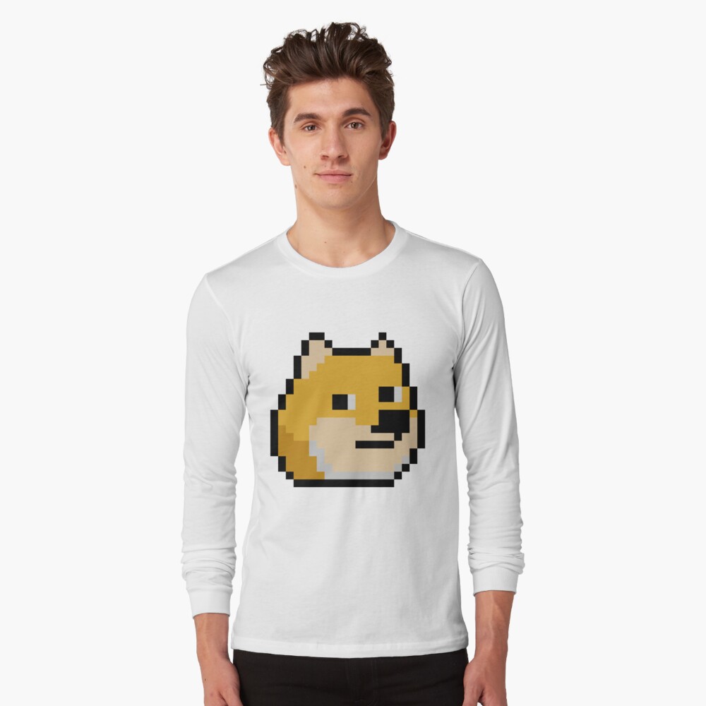 "Pixel Doge" Poster for Sale by ClothesReel | Redbubble