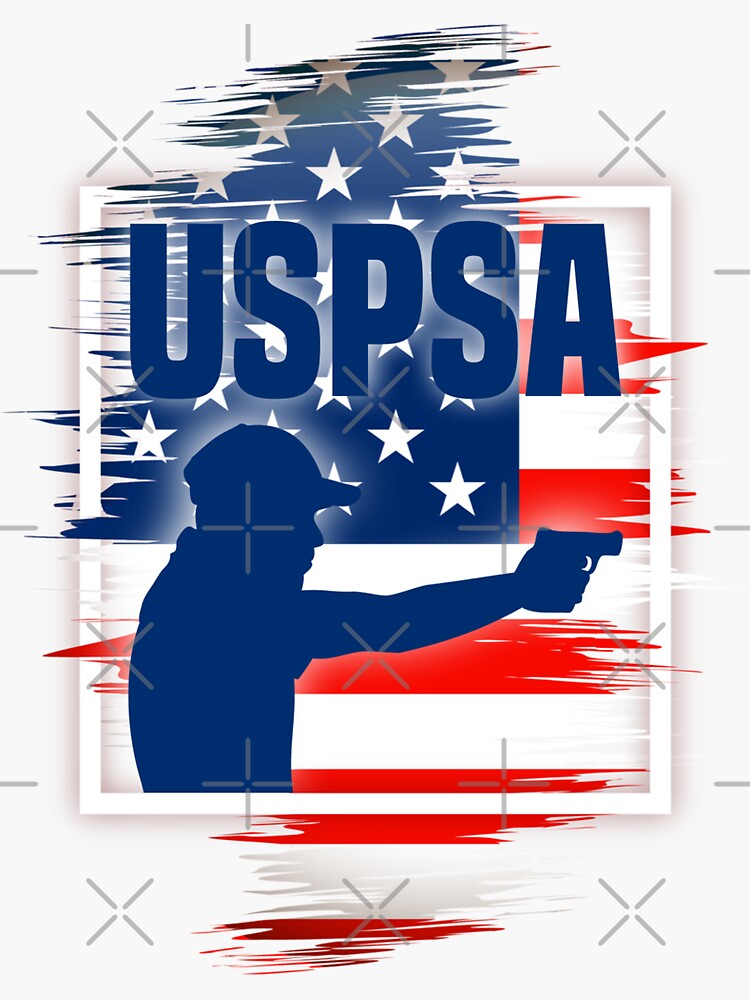 "USPSA" Sticker by Callahans | Redbubble