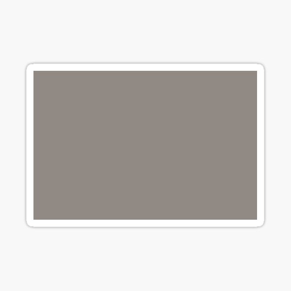 Pegatina «Coordenadas de color sólido gris pardo gris oscuro (tono de ...