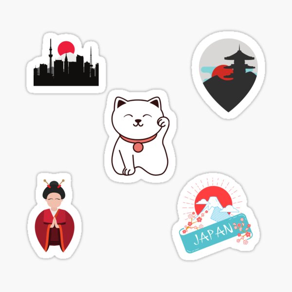 "addicted to tokyo and japan ,travel in japan " Sticker for Sale by ...