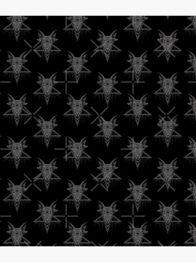 Baphomet, The Devil Goat Backpack Designed & Sold By Gemma Williams