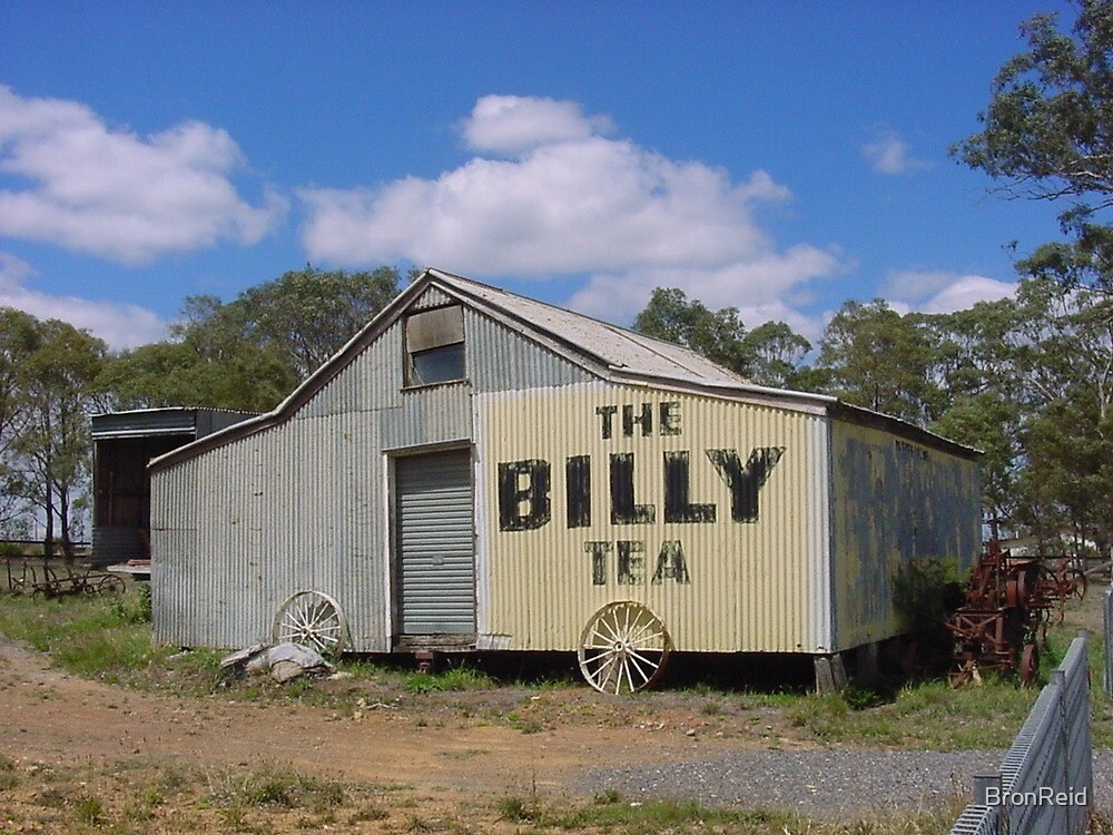 "Billy Tea sign at Marulan, NE Victoria" by BronReid | Redbubble