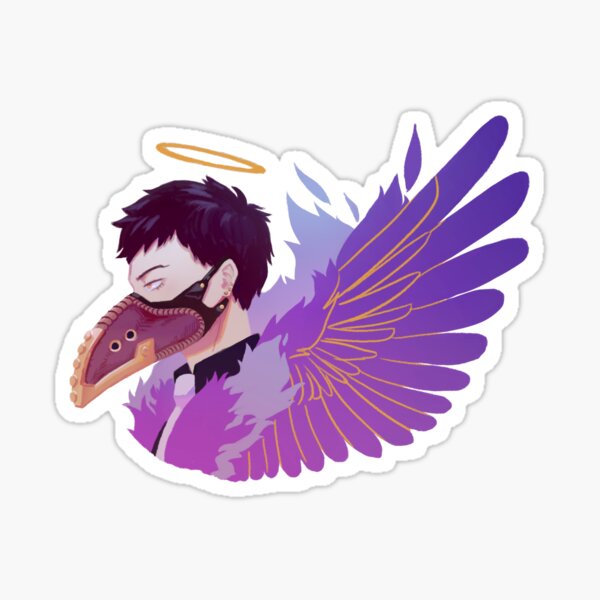 "Overhaul Angel" Sticker for Sale by Serulii | Redbubble