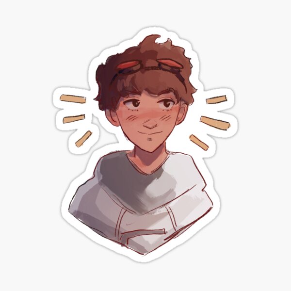 "Inbetween Karl" Sticker for Sale by Olrazzladazzle | Redbubble