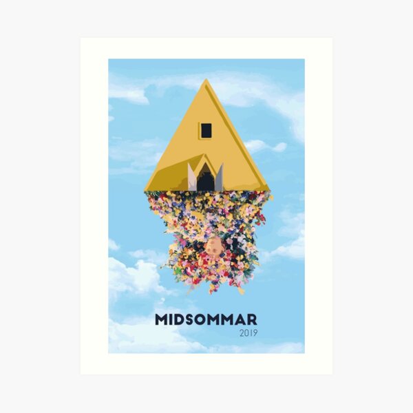 "Reimagined poster of the film 'Midsommar'" Art Print by Lucarts ...