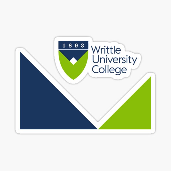 "Writtle College (WUC)" Sticker for Sale by Uvisioner | Redbubble