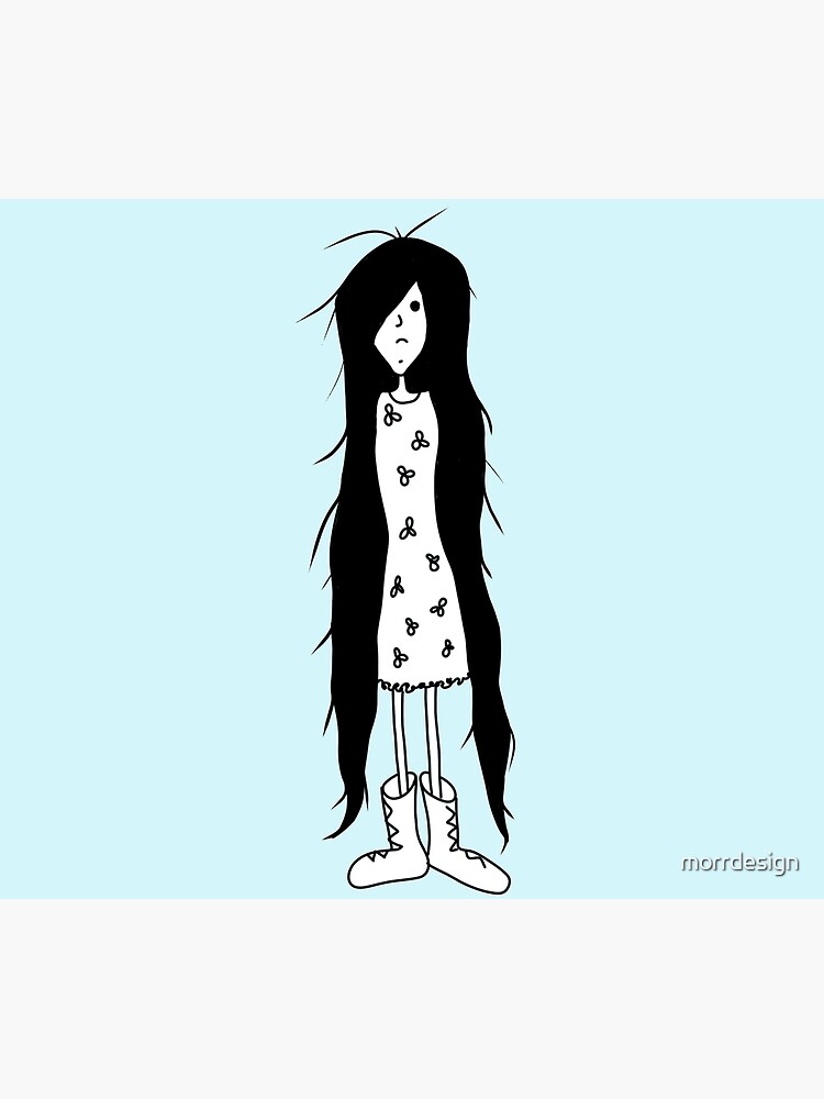 "Harried Girl" Poster for Sale by morrdesign | Redbubble