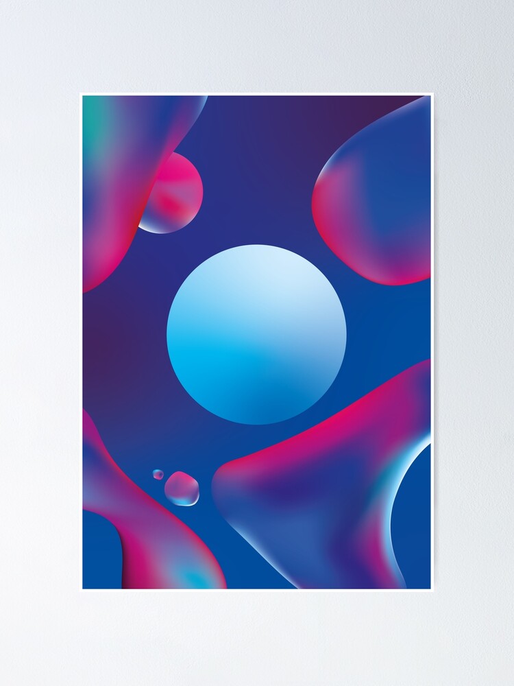 "FLOW LIKE WATER" Poster for Sale by hbdrawings | Redbubble