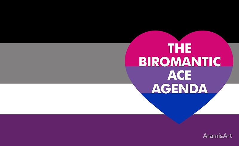 "Biromantic Ace Agenda" by AramisArt | Redbubble