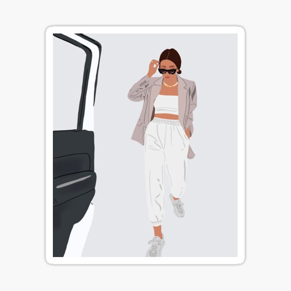 "Bossy" Sticker by BarbaraBento | Redbubble