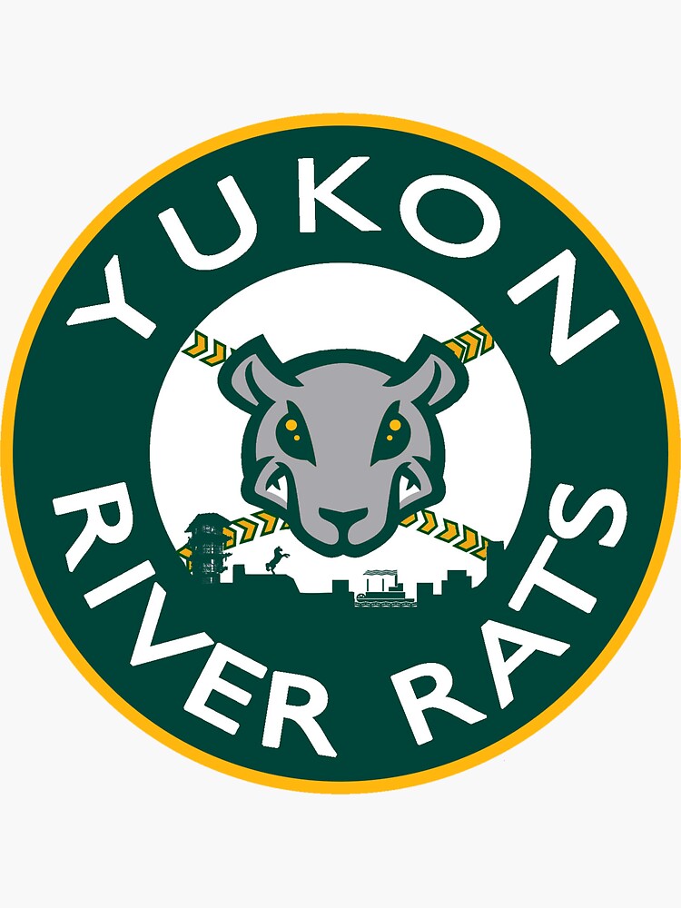 "Yukon River Rats main logo" Sticker for Sale by epenguin77 | Redbubble