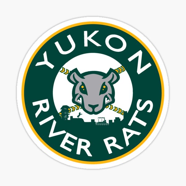 "Yukon River Rats main logo" Sticker for Sale by epenguin77 | Redbubble