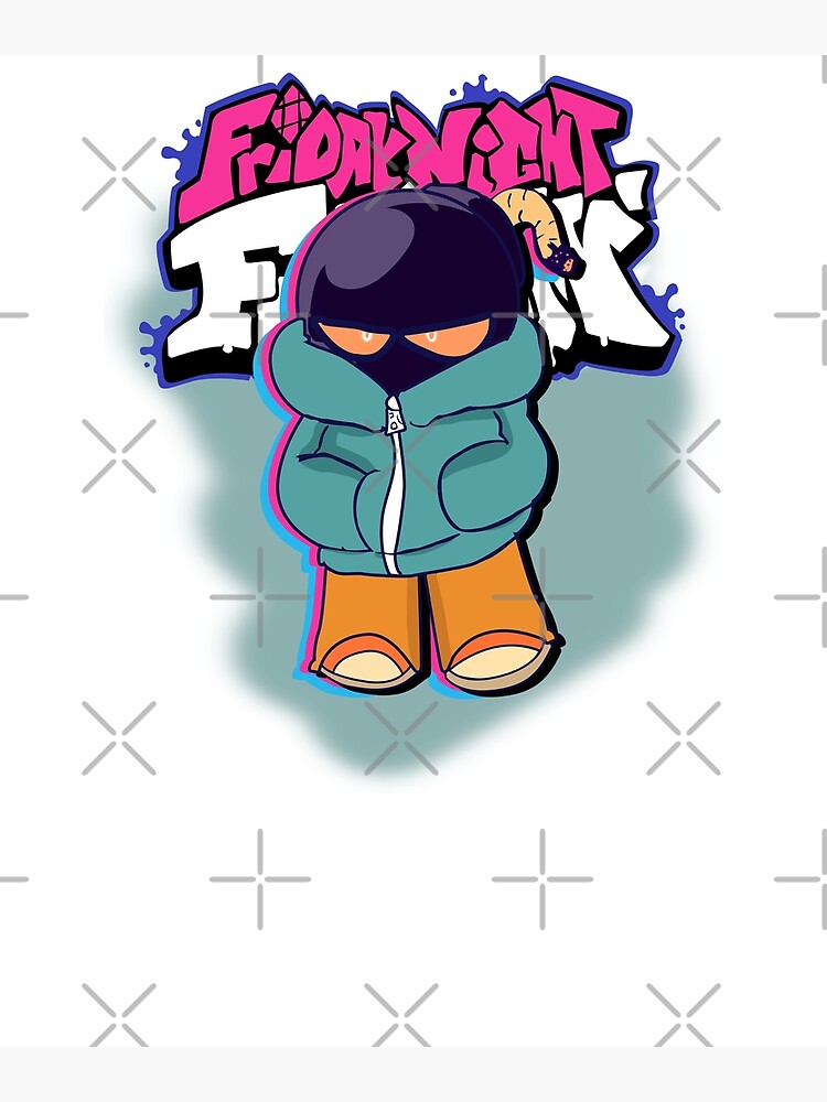 "Friday Night Funkin Whitty" Poster by nabiiloo | Redbubble