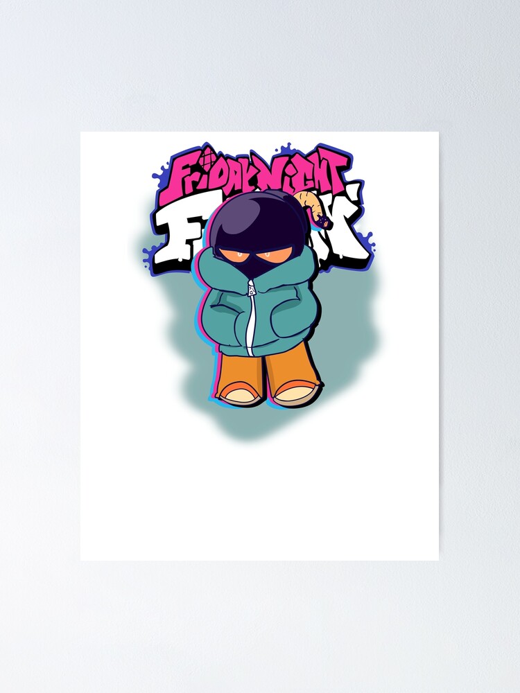 "Friday Night Funkin Whitty" Poster by nabiiloo | Redbubble