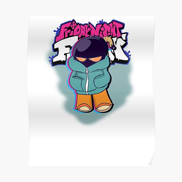 "Friday Night Funkin Whitty" Poster by nabiiloo | Redbubble