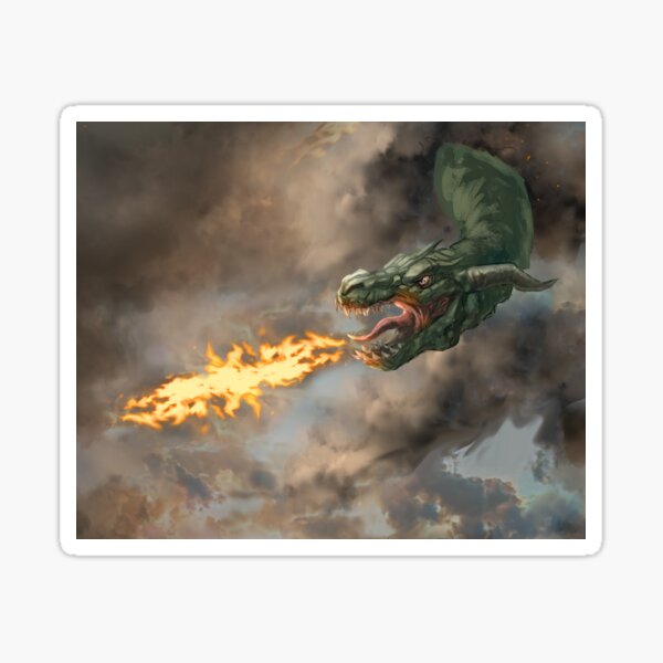 "Dragon Zmey - Slavic Dragon (Zmei)" Sticker for Sale by RonesaAveela ...