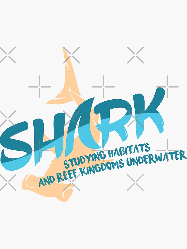 "SHARK Logo" Sticker for Sale by sharkerau | Redbubble