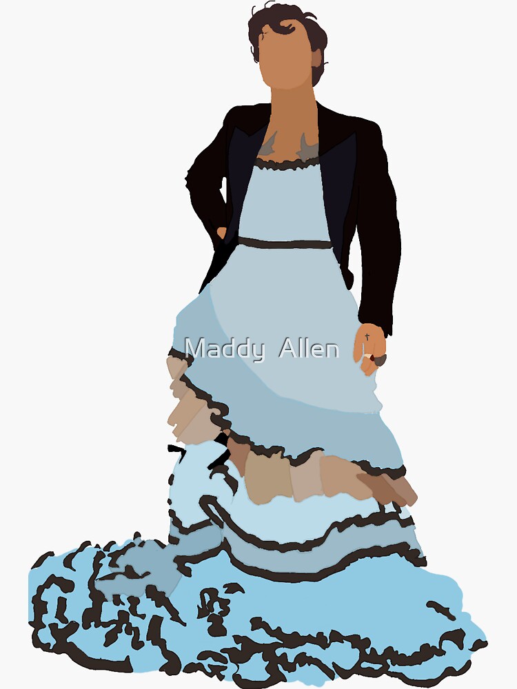 "Harry styles vogue cover " Sticker for Sale by Maddystarr05 | Redbubble