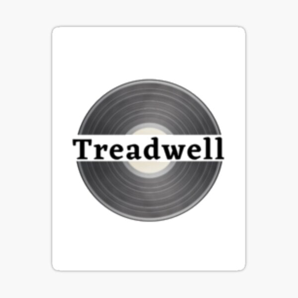 "Treadwell vinyl logo" Sticker for Sale by PureNiceness | Redbubble