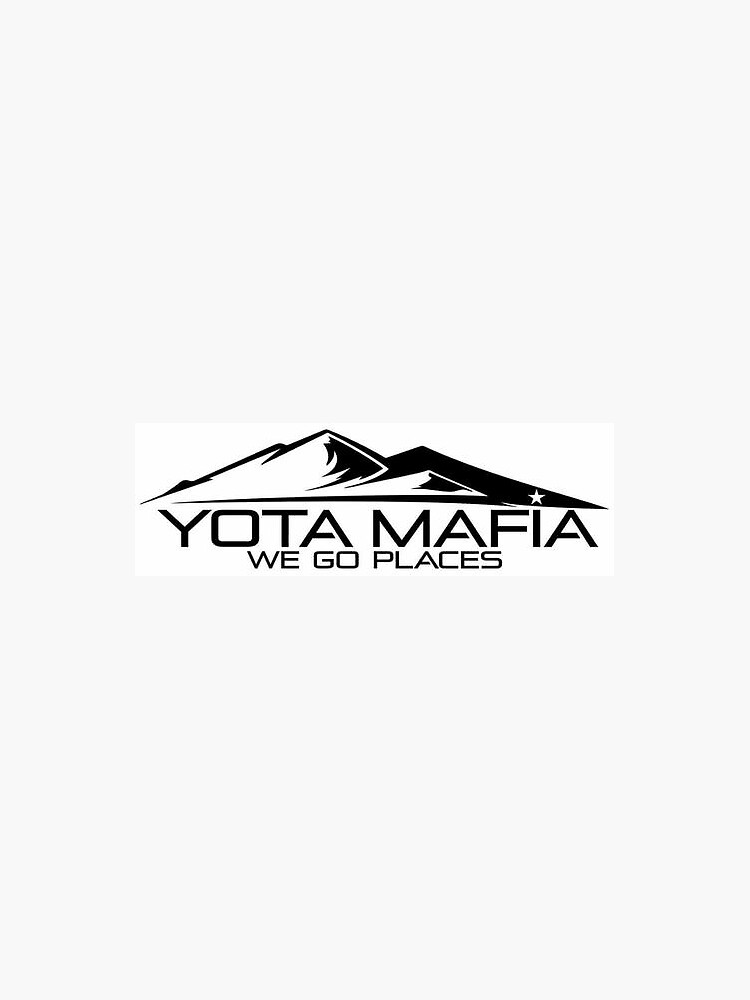 "Yota Mafia " Sticker for Sale by Michael Young | Redbubble