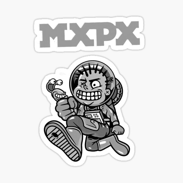 "mxpx" Sticker for Sale by robertischer | Redbubble