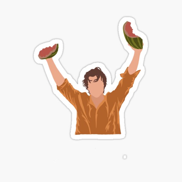 "Harry Styles Watermelon Sugar" Sticker for Sale by artbykf | Redbubble