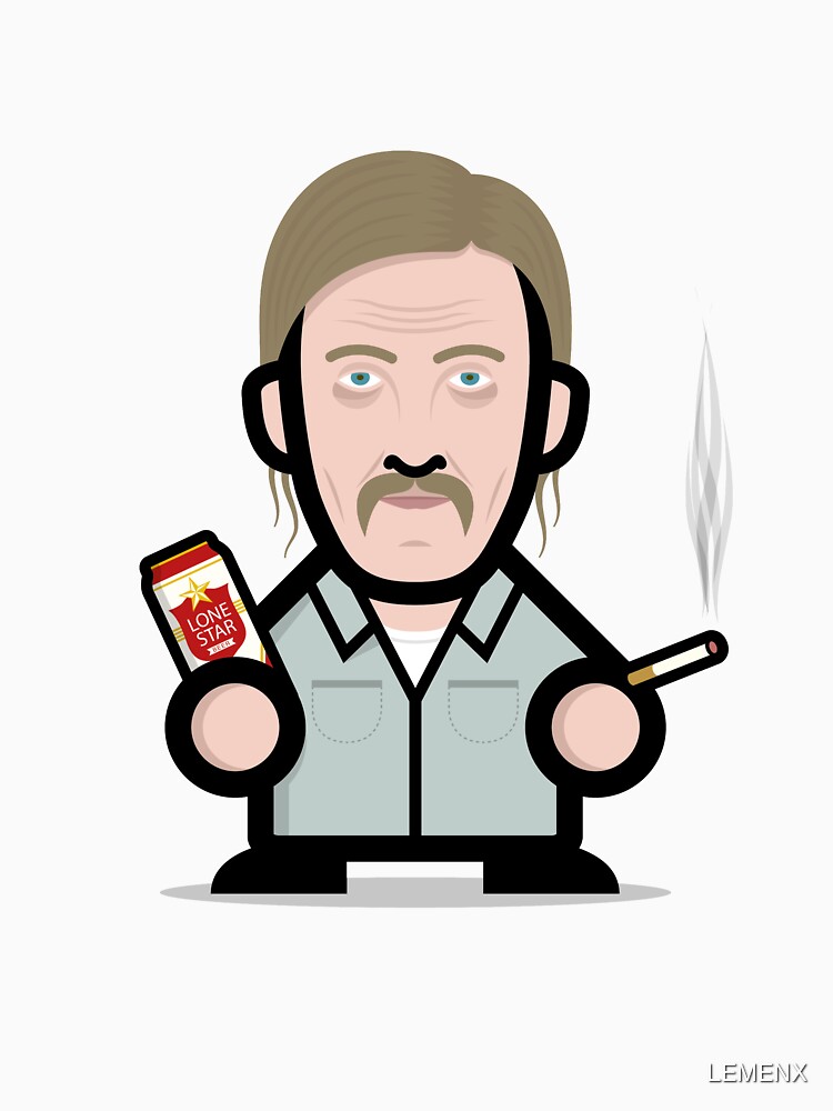 "RUST COHLE" T-shirt by LEMENX | Redbubble | true detective t-shirts ...