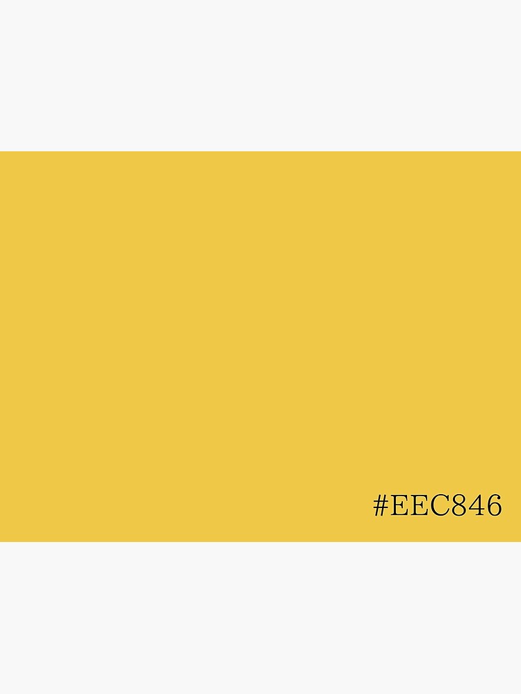 html-color-codes-eec846-art-print-for-sale-by-thebattenworld