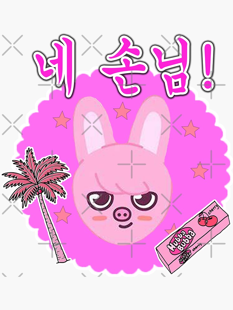 "Stray Kids SKZOO (Chanbin)" Sticker for Sale by HyunjinsSTAY | Redbubble