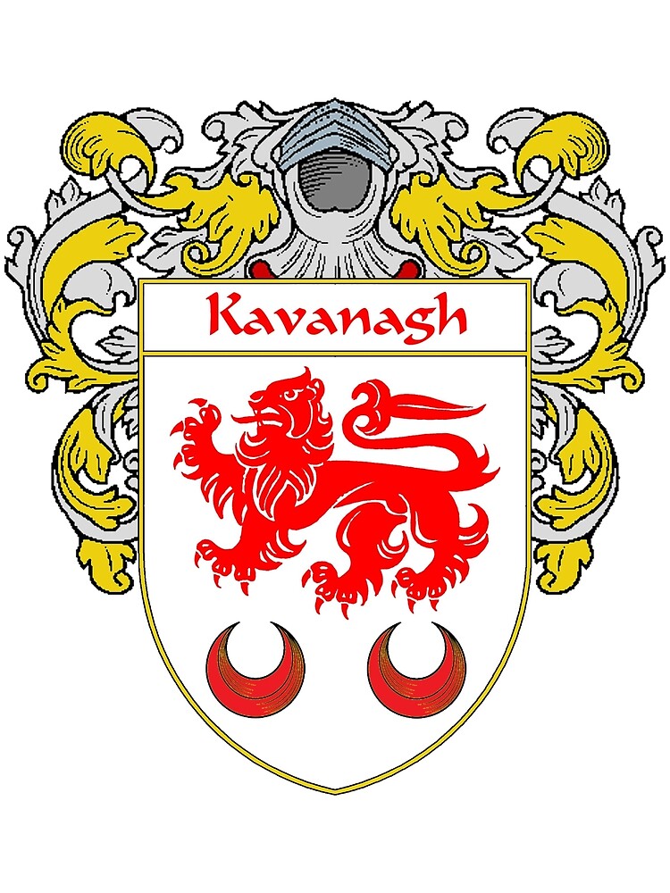 "Kavanagh Coat of Arms/Family Crest" Greeting Card for Sale by William ...