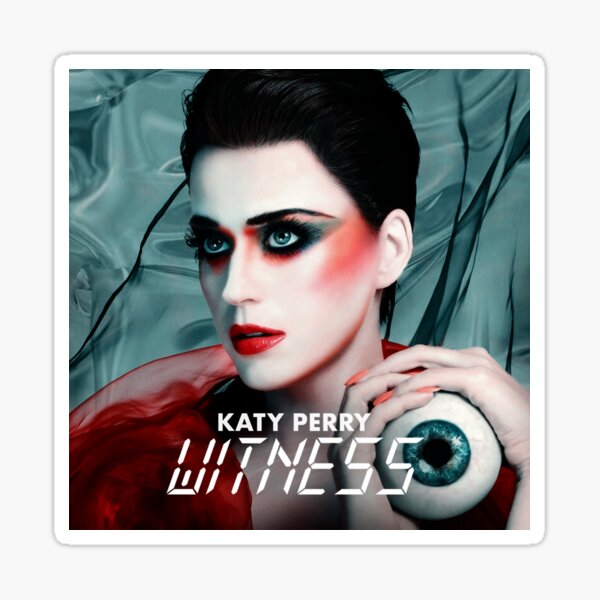 "WITNESS KATY PERRY" Sticker for Sale by nictagyna | Redbubble