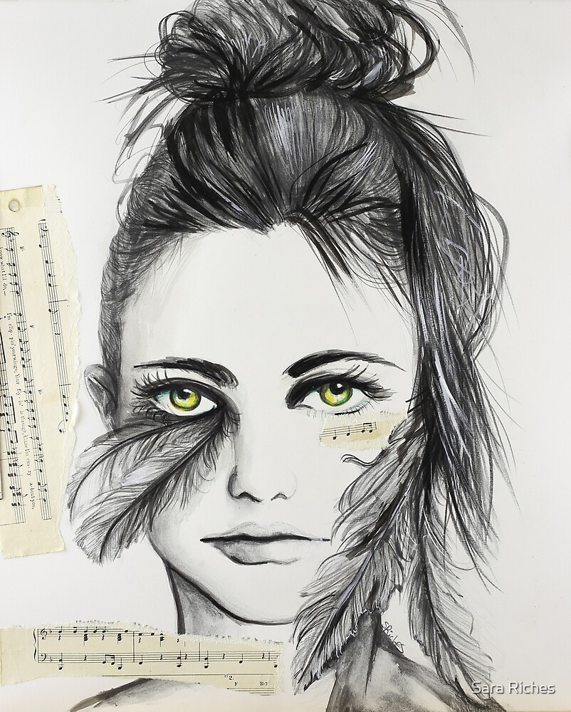 "Clip My Wings" by Sara Riches | Redbubble