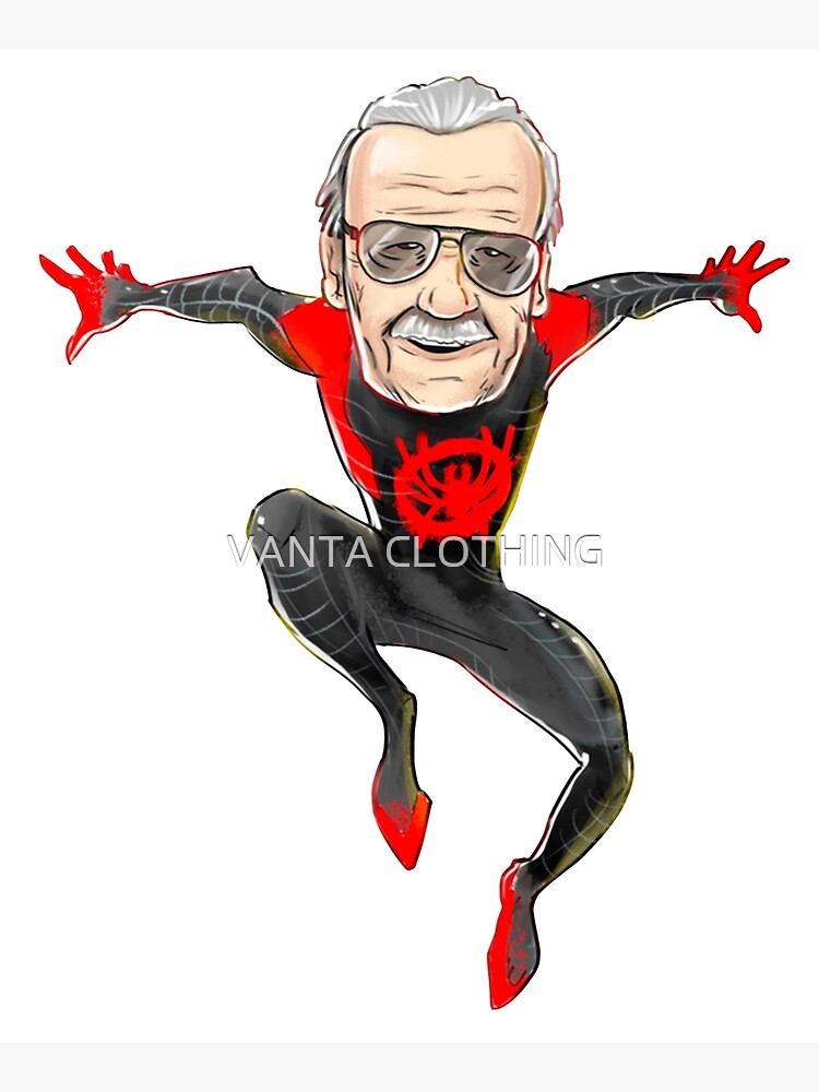 "Stan Spider Lee" Poster for Sale by MattWild | Redbubble