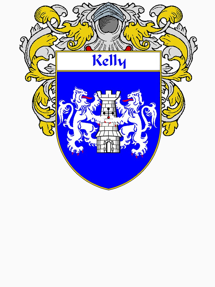 "Kelly Coat of Arms/Family Crest" T-shirt by IrishArms | Redbubble