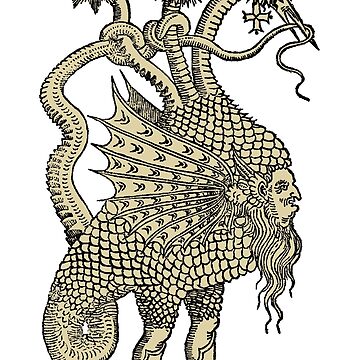 "Python Mercury, vintage alchemy illustration" Art Print for Sale by ...