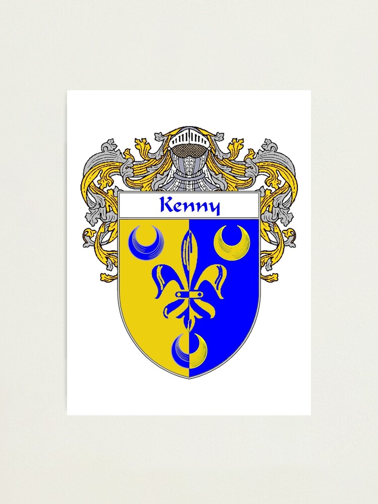 "Kenny Coat of Arms/Family Crest" Photographic Print for Sale by ...