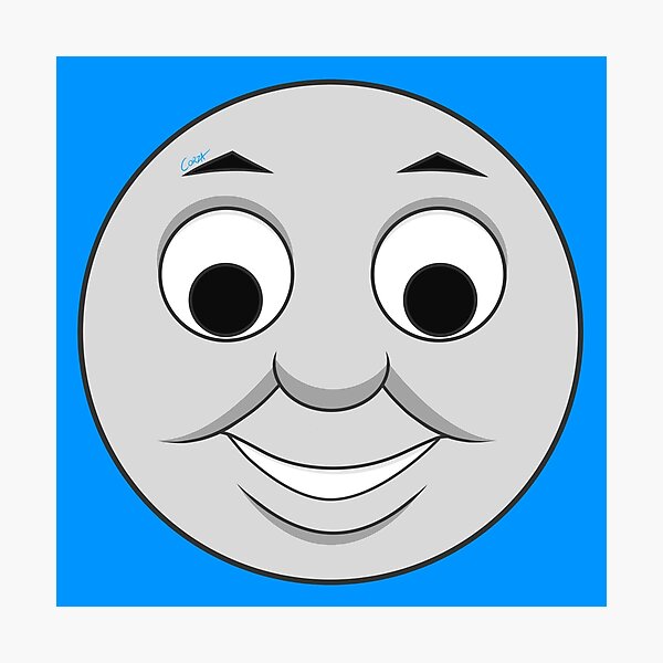 "Thomas (happy face TV ver.)" Photographic Print for Sale by corzamoon ...
